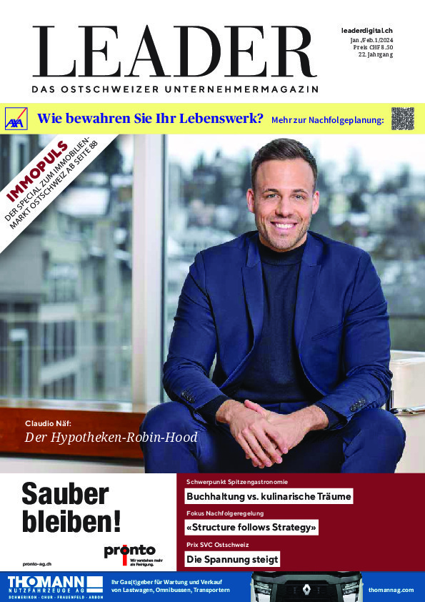 LEADER Hauptausgaben | LEADER Digital - Das Ostschweizer Wirtschaftsportal